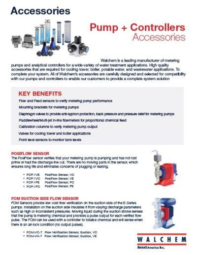 Metering Pump Accessories | Walchem, Iwaki America Inc.