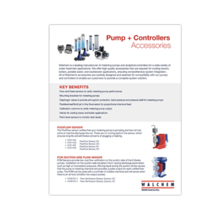 Water Treatment Controller Accessories | Walchem, Iwaki America Inc.