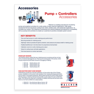 Water Treatment Accessories | Walchem, Iwaki America Inc.